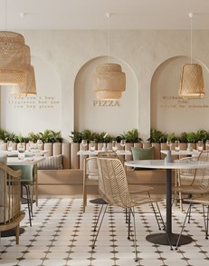 Inspiring Rattan Furniture Interior Design for Cafés - Flamingo Rotan